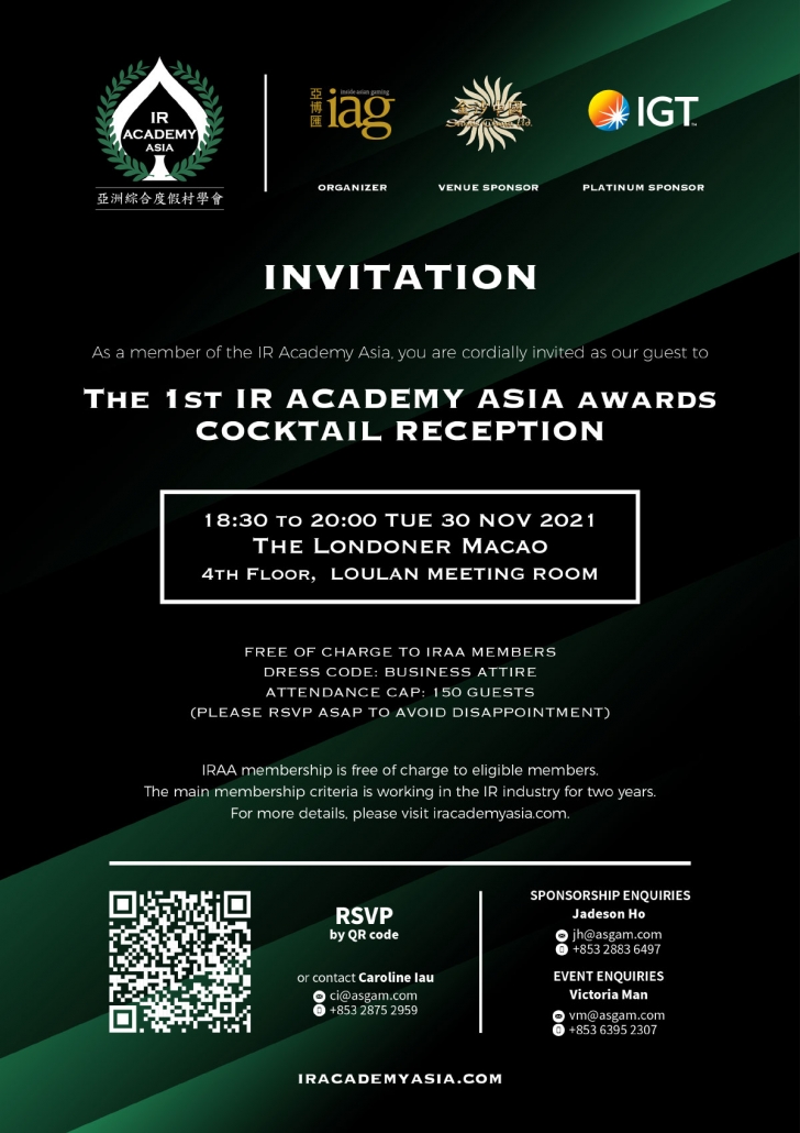 INVITATION – IAG Academy