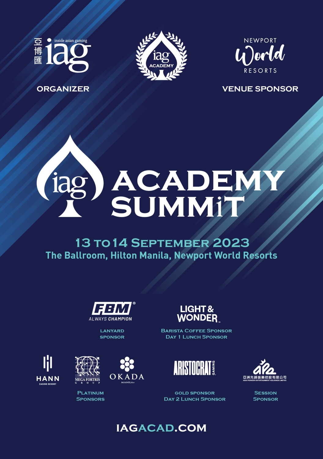 SUMMIT > EVENT GUIDE – IAG Academy